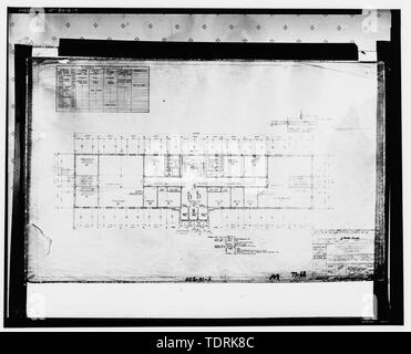 Photographic copy of construction drawing 6585-255 (from record group ...
