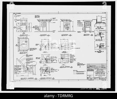 Photographic copy of original as-built drawing, dated 10 July 1973 ...