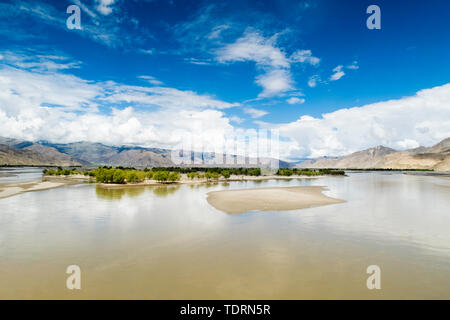 Landscape of the Lassa River wetland Stock Photo - Alamy