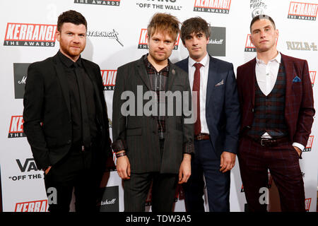 (left to right) Chris Batten, Rob Rolfe, Rou Reynolds, and Rory Clewlow ...