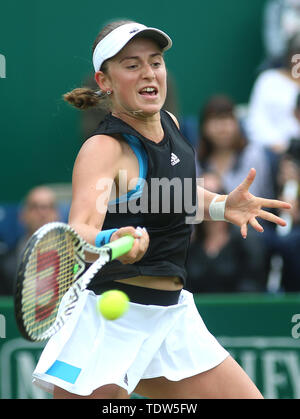 Jelena Ostapenko during day seven of the Nature Valley Classic at ...