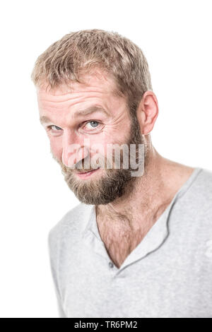 roguish man with full beard, Germany Stock Photo - Alamy