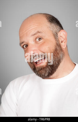 roguish man with full beard, Germany Stock Photo - Alamy
