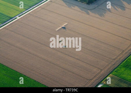 Aerial photo of rural aereas in Friesland, Netherlands, Frisia Stock ...