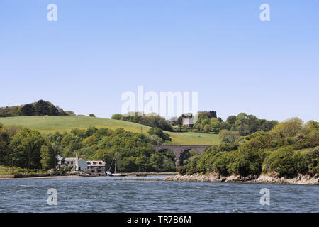 Forder Lake and Forder Viaduct, Saltash, Cornwall Stock Photo - Alamy