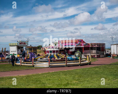 Old Funfair at Morecambe Stock Photo - Alamy