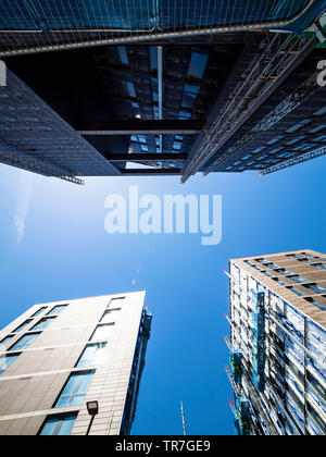 High rise buildings at Newcastle Helix science park - innovative ...
