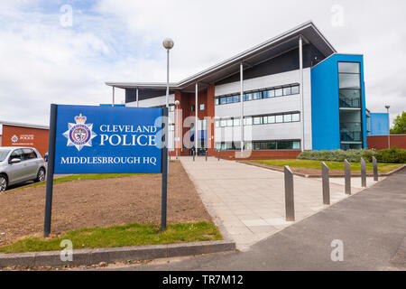 The Middlesbrough HQ for Cleveland Police,England,UK Stock Photo - Alamy