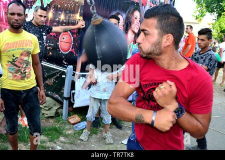 Women enjoy the Folklore costume ball prior to the traditional Ride of ...
