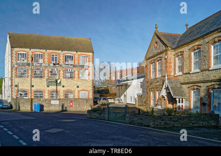 UK, Devon, Axminster, Green Dragon House Stock Photo - Alamy
