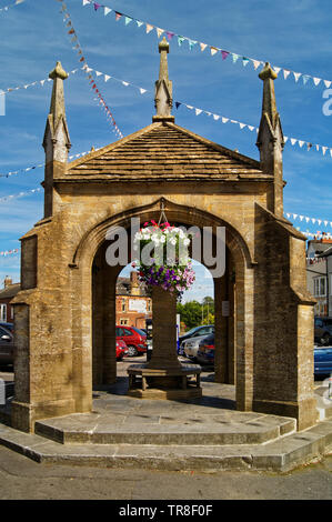 The Square, Beaminster, Dorset Stock Photo - Alamy