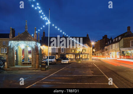 The Square, Beaminster, Dorset Stock Photo - Alamy