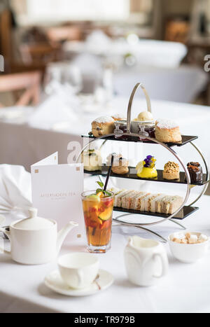 Luxury Afternoon tea Stock Photo - Alamy