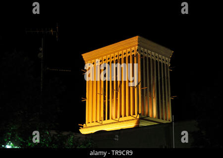 Windtower or wind catcher, traditional Iranian architectural element to ...