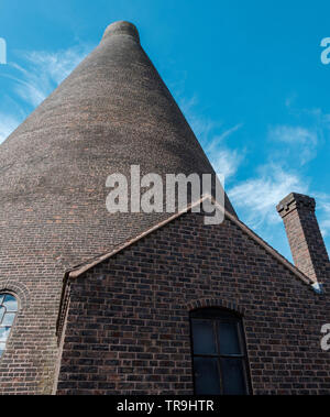 Stuart Crystal Museum, Stourbridge. The Glass Cone kiln kilns ...