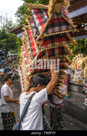 Offerings For The Kuningan Festival; Bali, Indonesia Stock Photo - Alamy