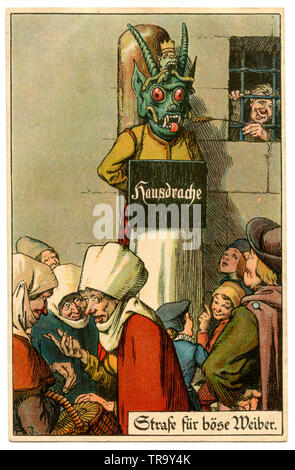 Medieval shame mask Stock Photo - Alamy