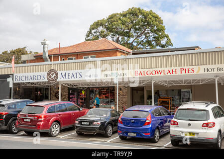 An Australian butcher’s shop in the small town of Fernvale in ...