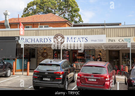 An Australian butcher’s shop in the small town of Fernvale in ...