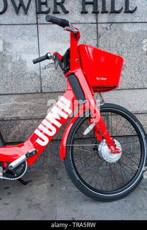 Uber's GPS tracked, electric pedal-assist JUMP bikes have arrived in ...