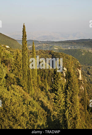 Mountains near Palaiokastritsa. Greece Stock Photo - Alamy