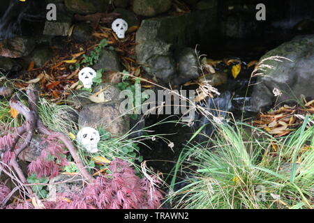 Lego skulls in Legoland Billund, Denmark Stock Photo - Alamy