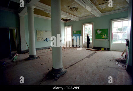 Exminster Hospital, the former mental health facility at Exminster ...