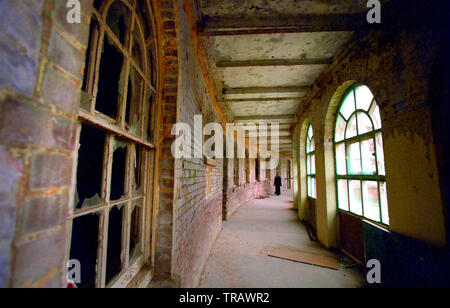 Exminster Hospital, the former mental health facility at Exminster ...