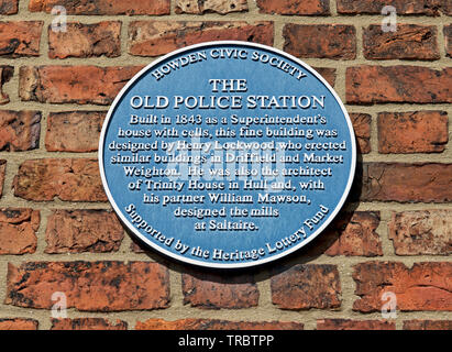 Old police station in Howden, East Yorkshire, England UK Stock Photo ...