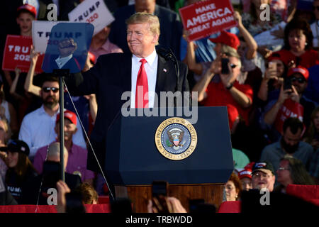 President Donald Trump greets supporters in Bedminster, N.J., Sunday ...
