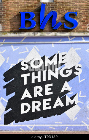 British home stores shop front Birmingham bhs Christmas discount ...