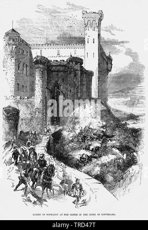 Robert Curthose, Robert II, Duke of Normandy, rallying the Crusaders at ...