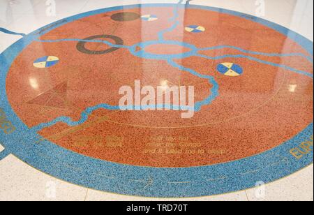 Rivers by Houston Conwill is an African Cosmogram at the Schomburg ...