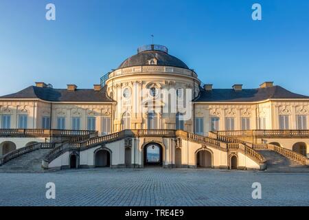 Castle Solitude, Solitude Palace, Stuttgart Germany on a sunny day ...