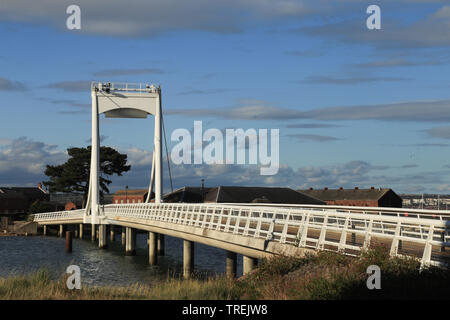 Forton Lake Bridge Gosport Hampshire England UK Stock Photo - Alamy