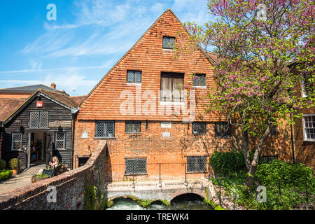 Winchester City Mill, view of Winchester City Mill; a watermill has ...