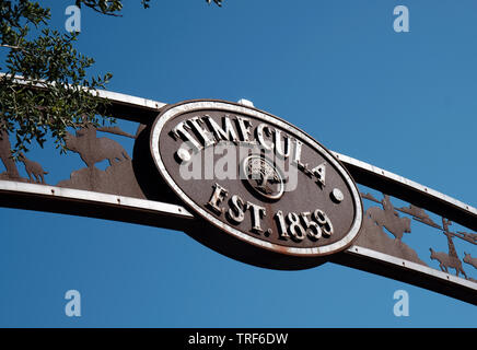 Old town Temecula sign Stock Photo - Alamy