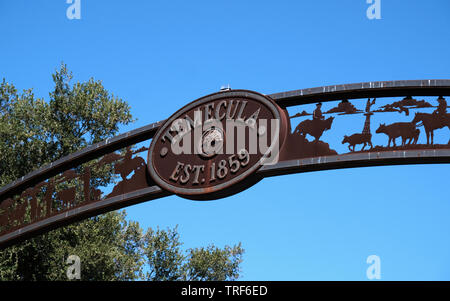 Old town Temecula sign Stock Photo - Alamy