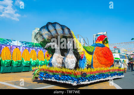 Parade floats at the Aliwan fiesta in Manila Philippines Stock Photo ...