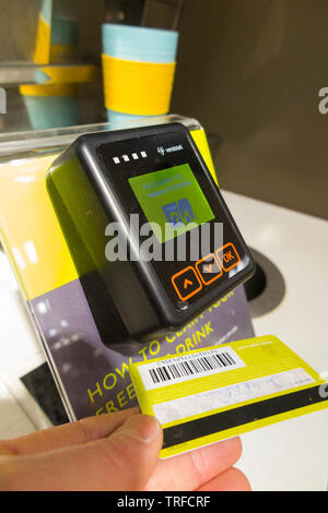 New scanning device / Waitrose member / membership card barcode reader ...
