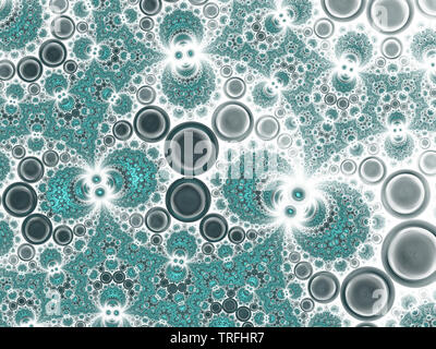Abstract Fractal Apollonian Gasket Pattern Background - Fractal Art ...