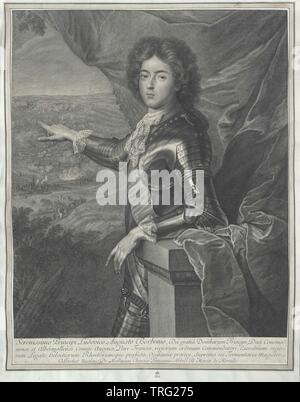 Louis-Auguste de Bourbon, duc du Maine, 1670-1736, a legitimised son of ...