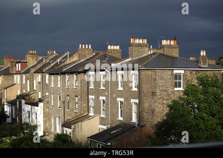 layer of Houses in east london Stock Photo - Alamy