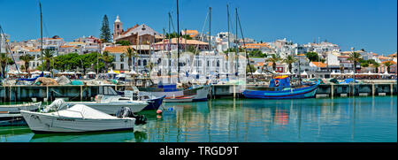 Lagos harbour, the Algarve, Portugal Stock Photo: 212191957 - Alamy
