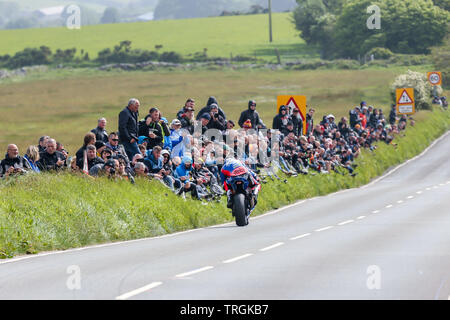 Peter Hickman - Trooper Beer Triumph by Smiths Racing in action in the ...