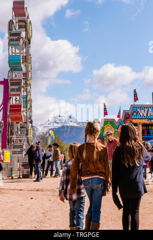 Carnival in the Desert Family Fun Stock Photo - Alamy
