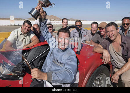 FORD V FERRARI, Christian Bale, 2019. ph: Merrick Morton / TM ...