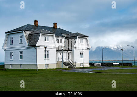 Hofdi House. Views of Iceland Stock Photo - Alamy