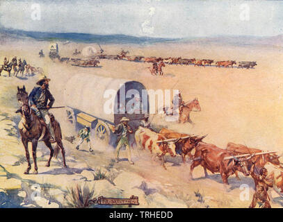 The Great Trek of the Boers Stock Photo - Alamy