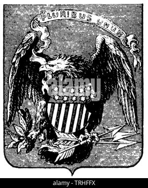 Coat of arms of the United States of North America, historical ...